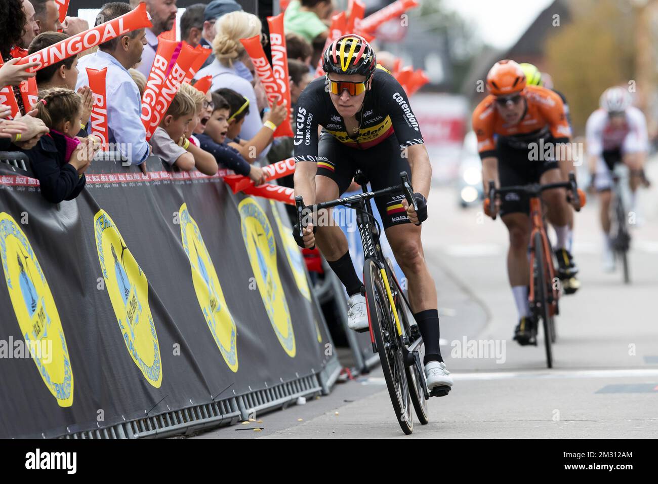 Belgian Tim Merlier of Corendon-Circus pictured in action during the ...