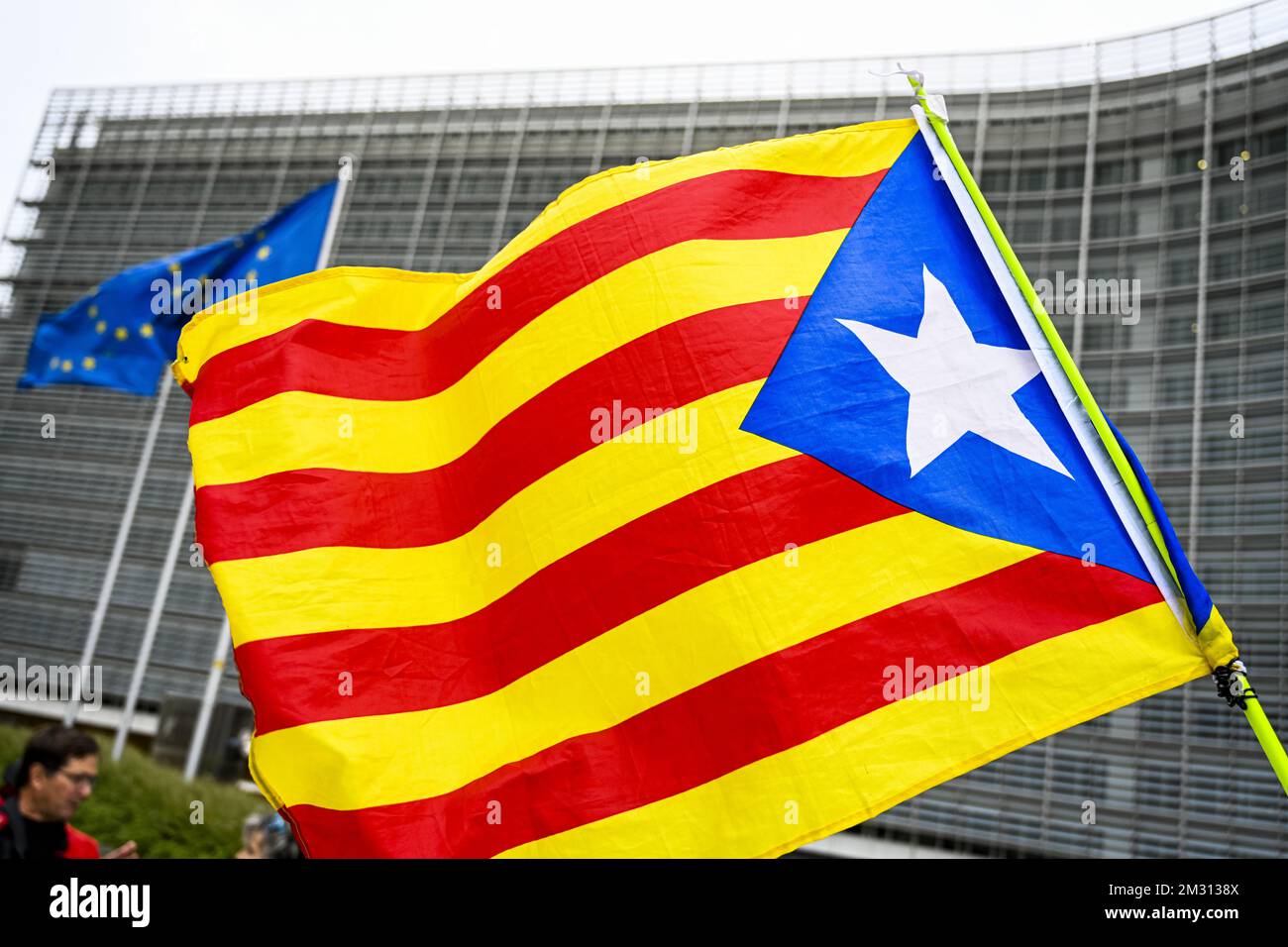 Photo of a catalan flag hi-res stock photography and images - Alamy