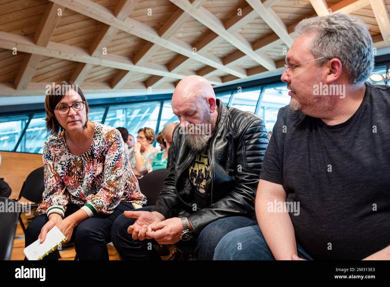 Illustration picture shows the father of Shashia Moreau ahead of the ...