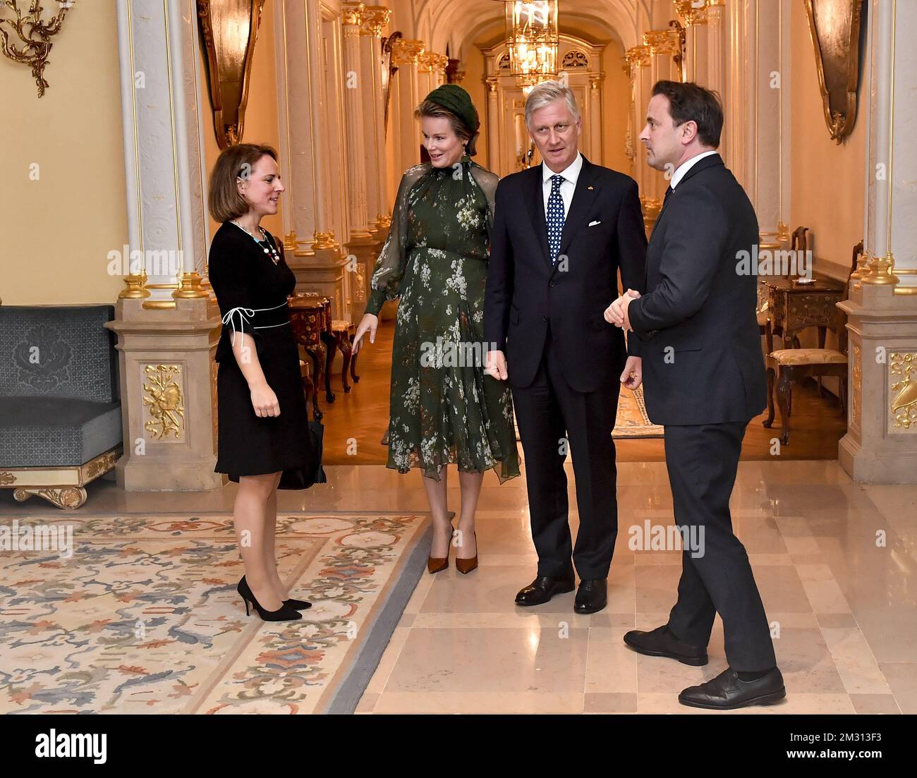 Luxembourg Family and Integration Minister Corinne Cahen, Queen ...