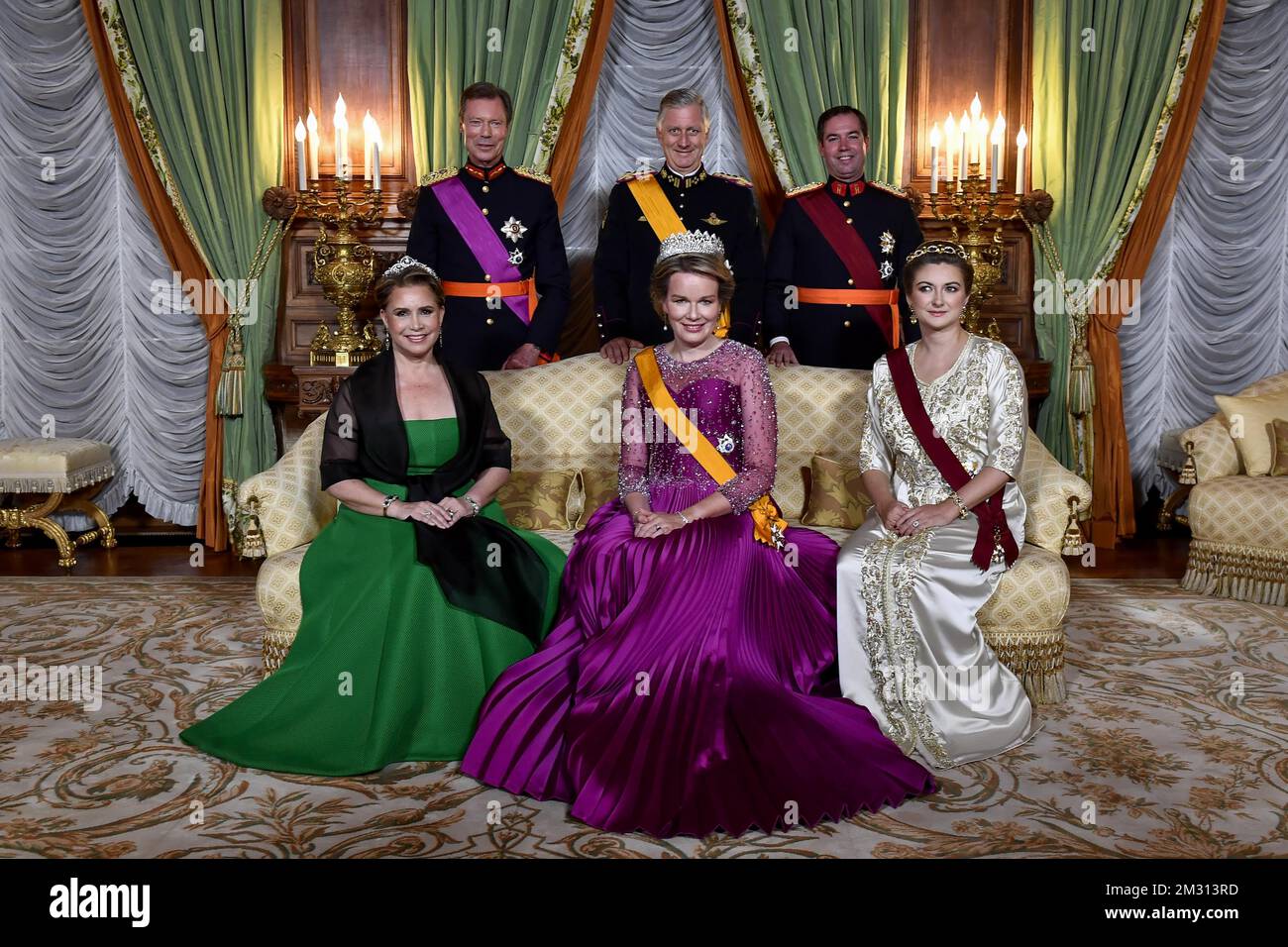 Grand Duke Henri of Luxembourg, Grand Duchess Maria Teresa of ...