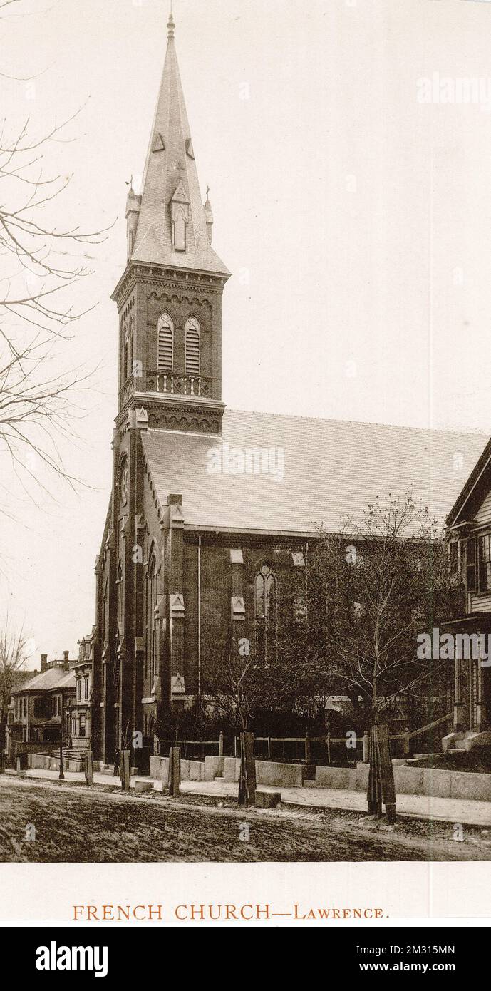 French Church, Lawrence , Churches, St. Anne's Church Lawrence, Mass ...