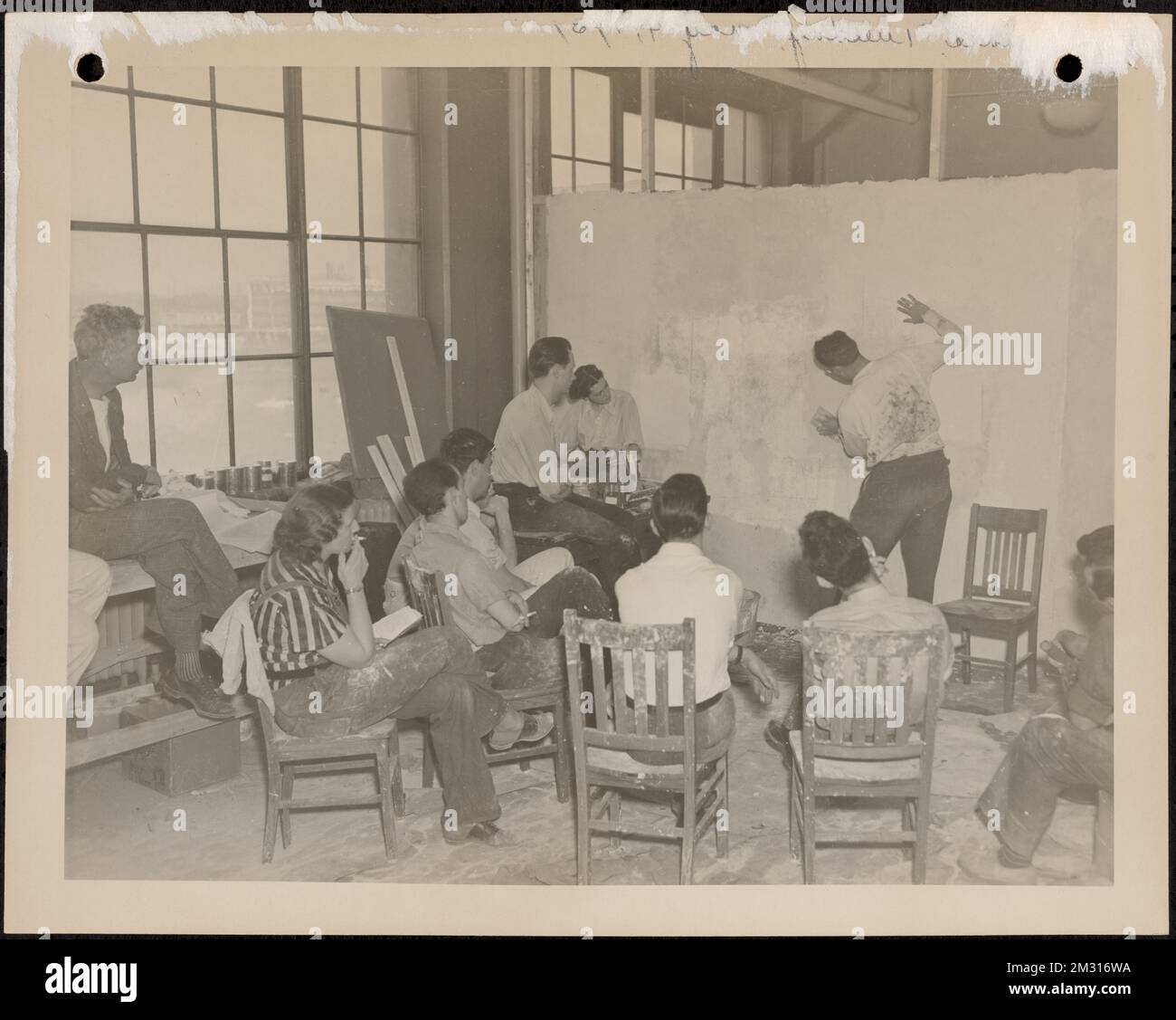 [Fresc]o class , Frescoes, Artists, Art education, Montminy, Tracy ...