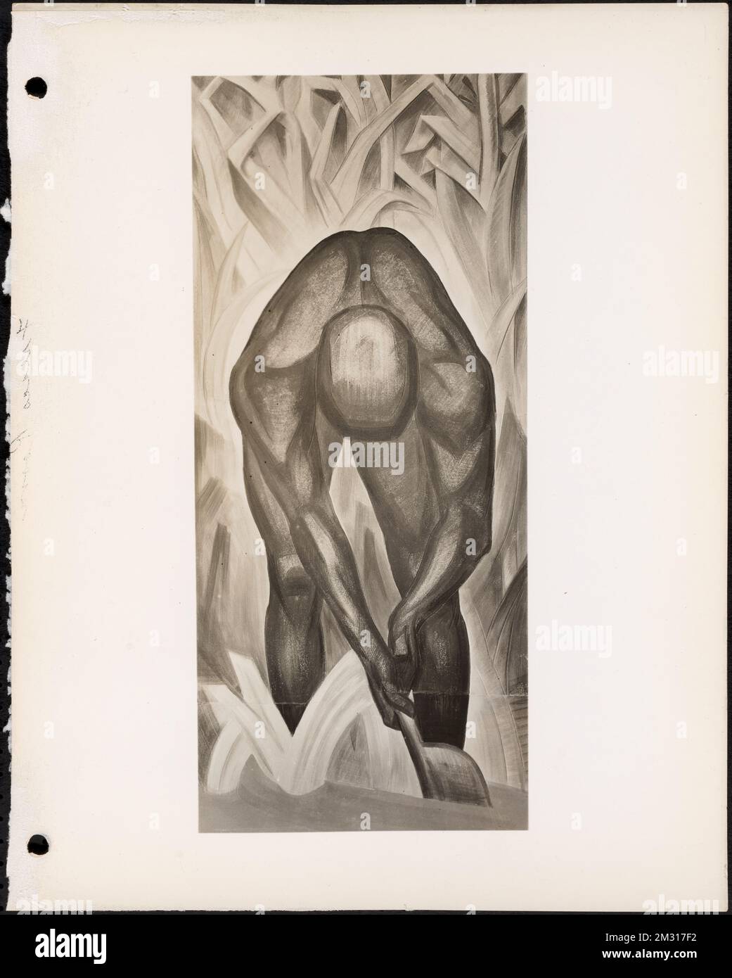 Fresco room , Farming. The Massachusetts WPA Federal Art Project ...