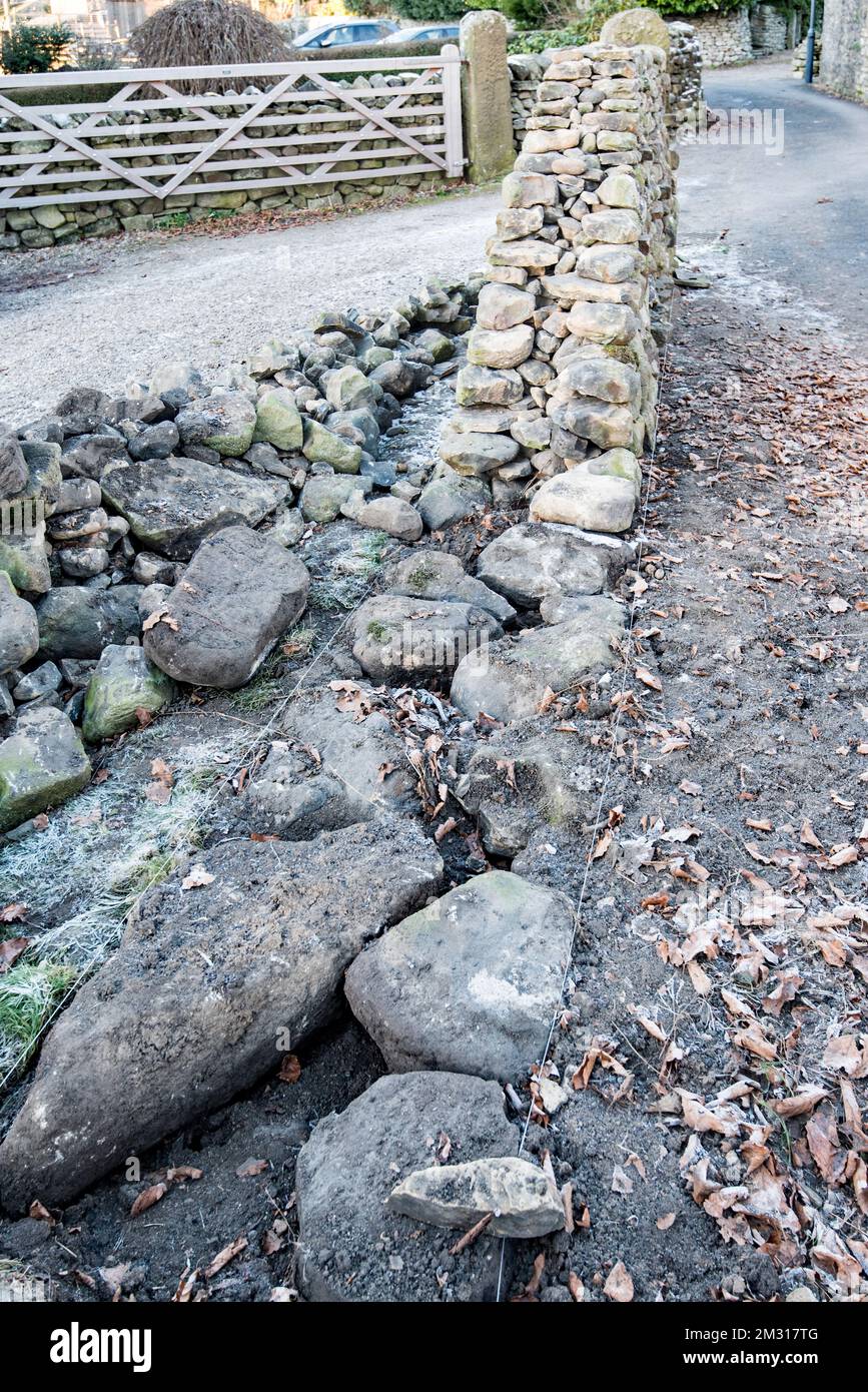 Back lane wall repair hi-res stock photography and images - Alamy