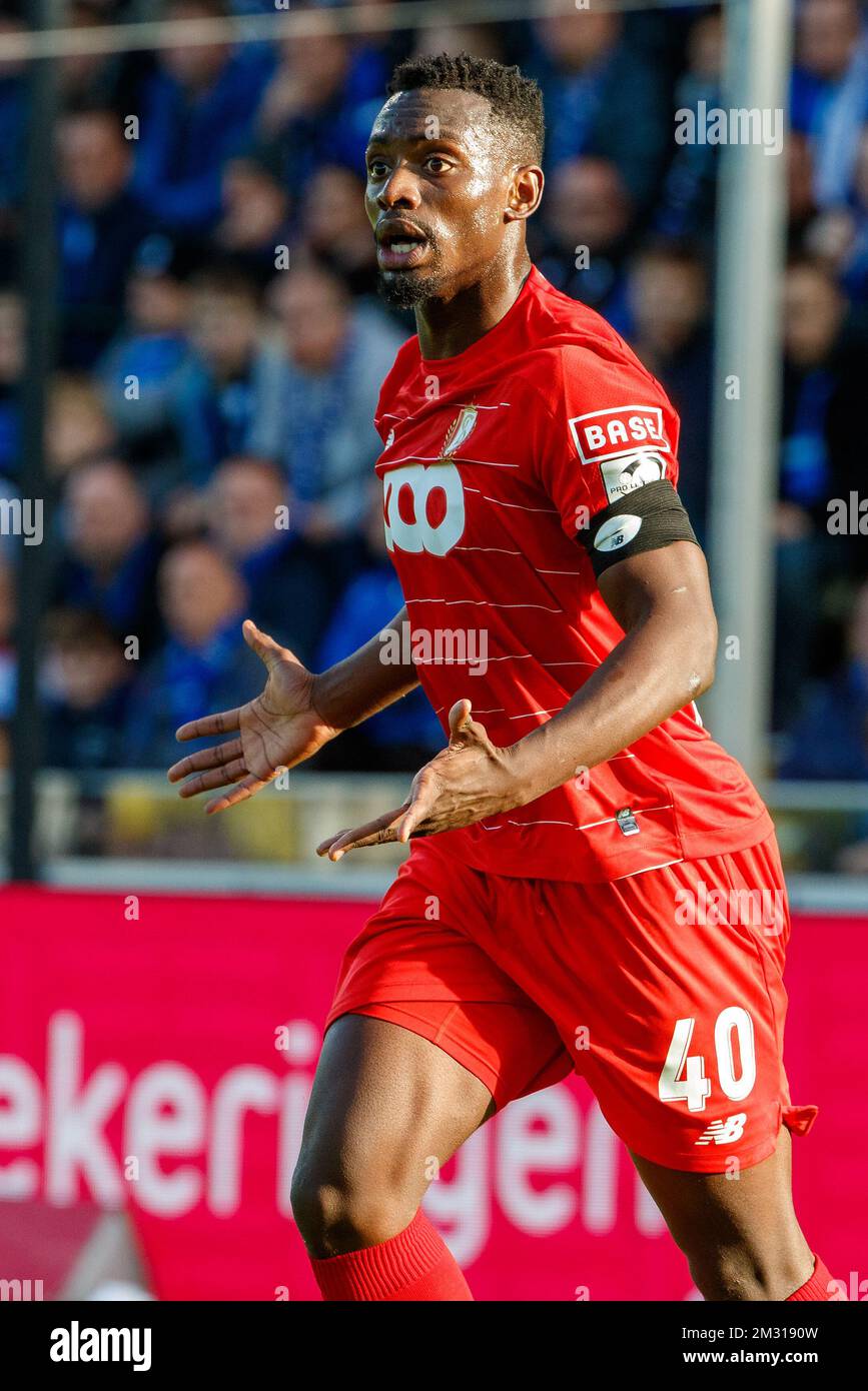Standard's Paul-Jose Mpoku Ebunge pictured during a soccer match ...