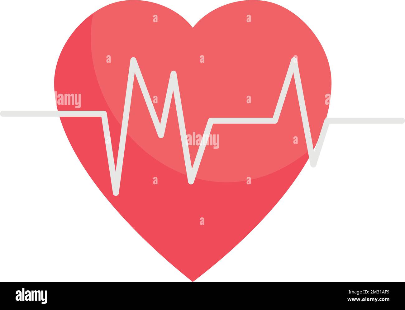 heartbeat medical icon Stock Vector Image & Art - Alamy