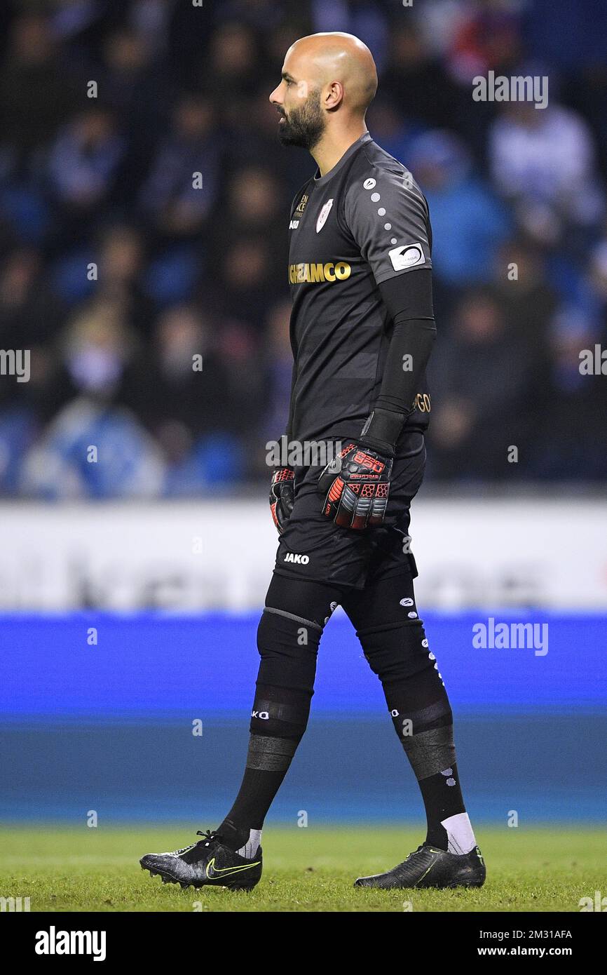 Antwerp's goalkeeper Sinan Bolat pictured during a soccer match between ...