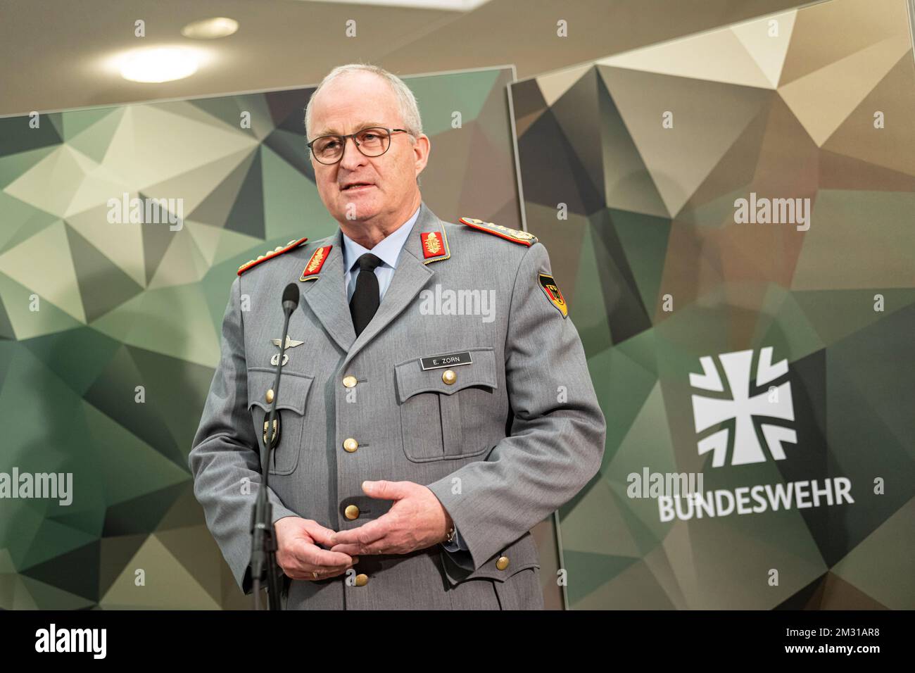 Berlin, Germany. 14th Dec, 2022. Eberhard Zorn, Inspector General of ...