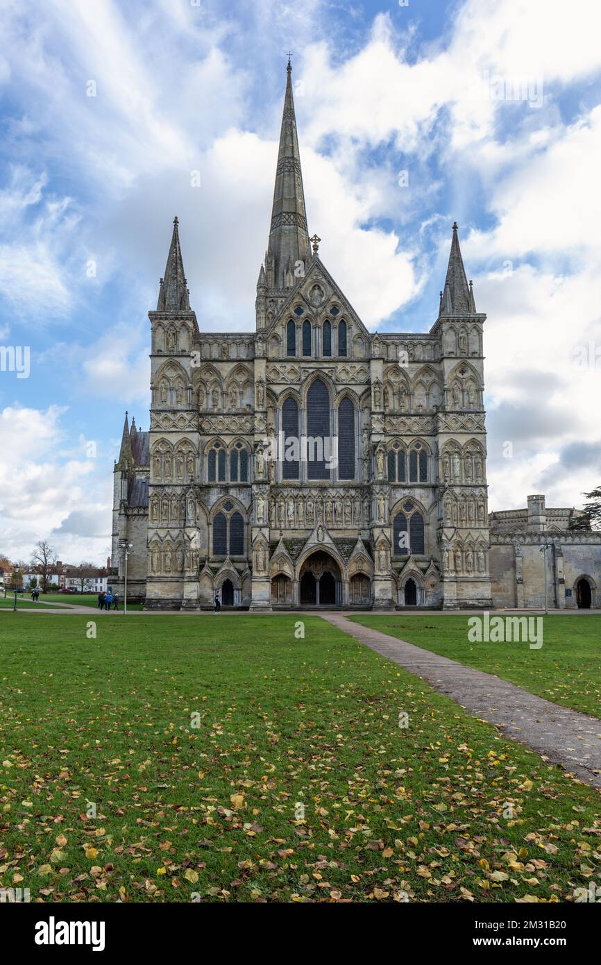 Salisbury Cathedral is a famous 13th century Gothic cathedral in ...