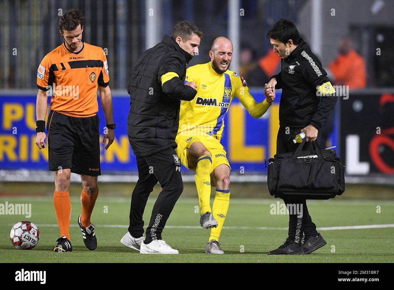 STVV's Steve De Ridder pictured during a soccer match between Sint ...