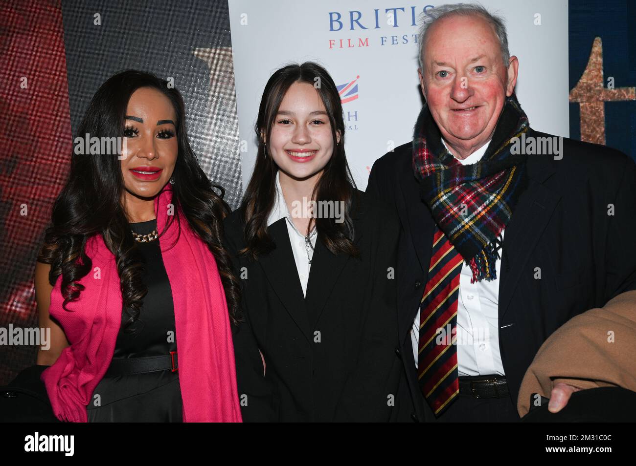 London, UK. 14th December 2022. Singer Angelina Field parent arrives at ...