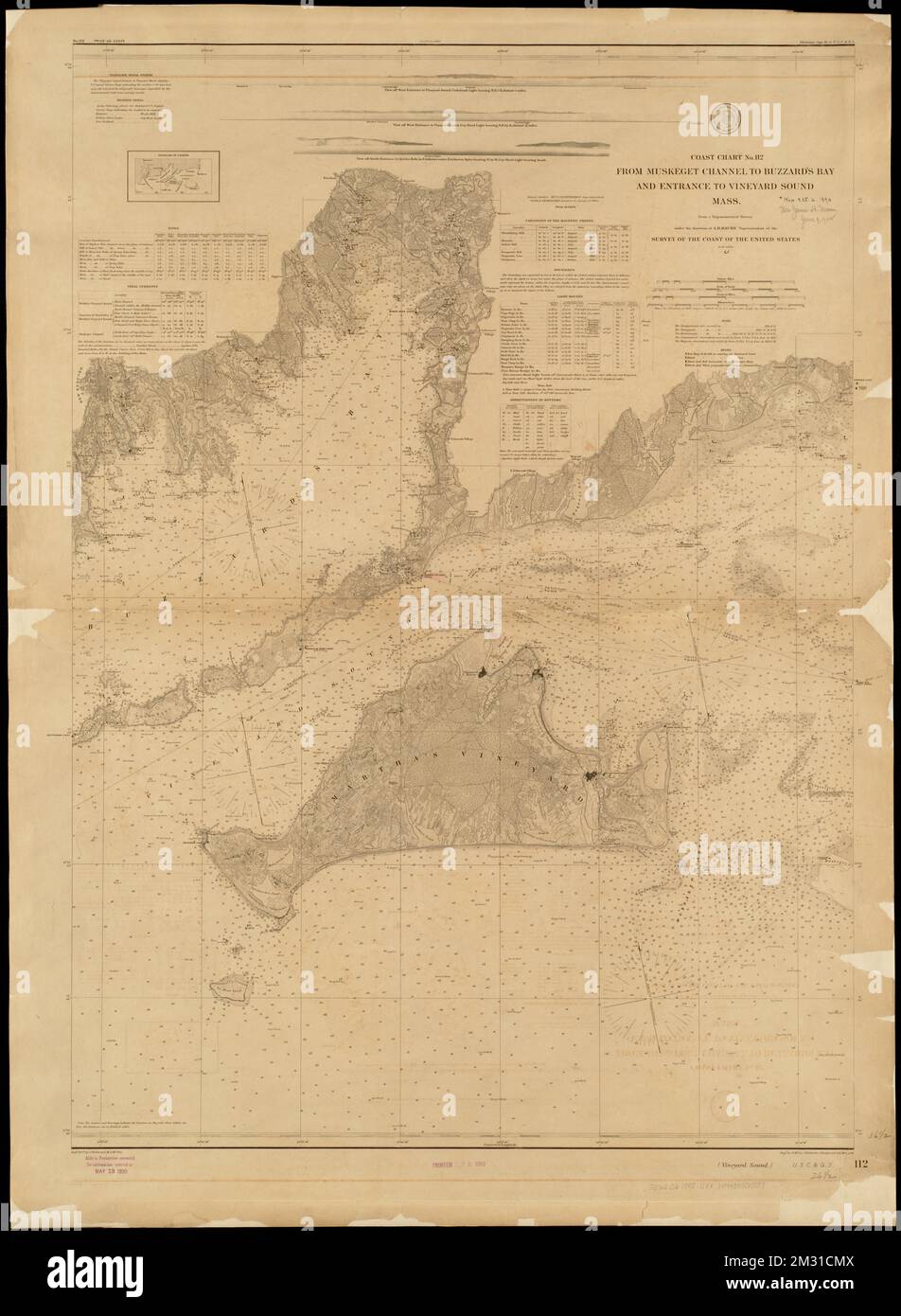 From Muskeget Channel to Buzzard's Bay and entrance to Vineyard Sound ...