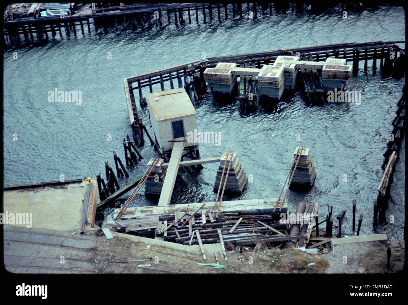 From Mystic Bridge , Waterfronts, Rivers, Piers & wharves. Photographs ...