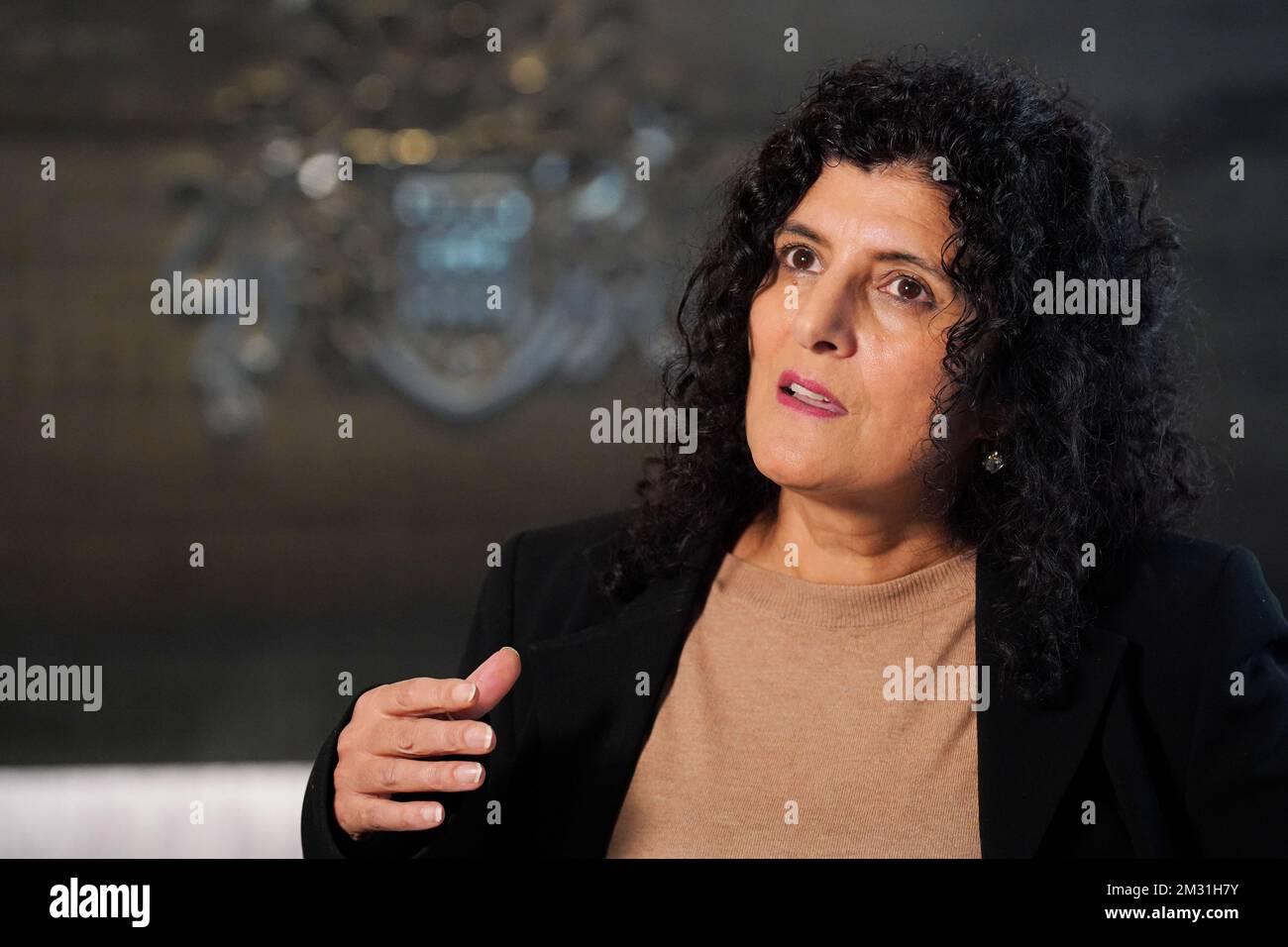 Farah Naz, Zara Aleena's aunt, speaks to the media, Jordan McSweeney ...