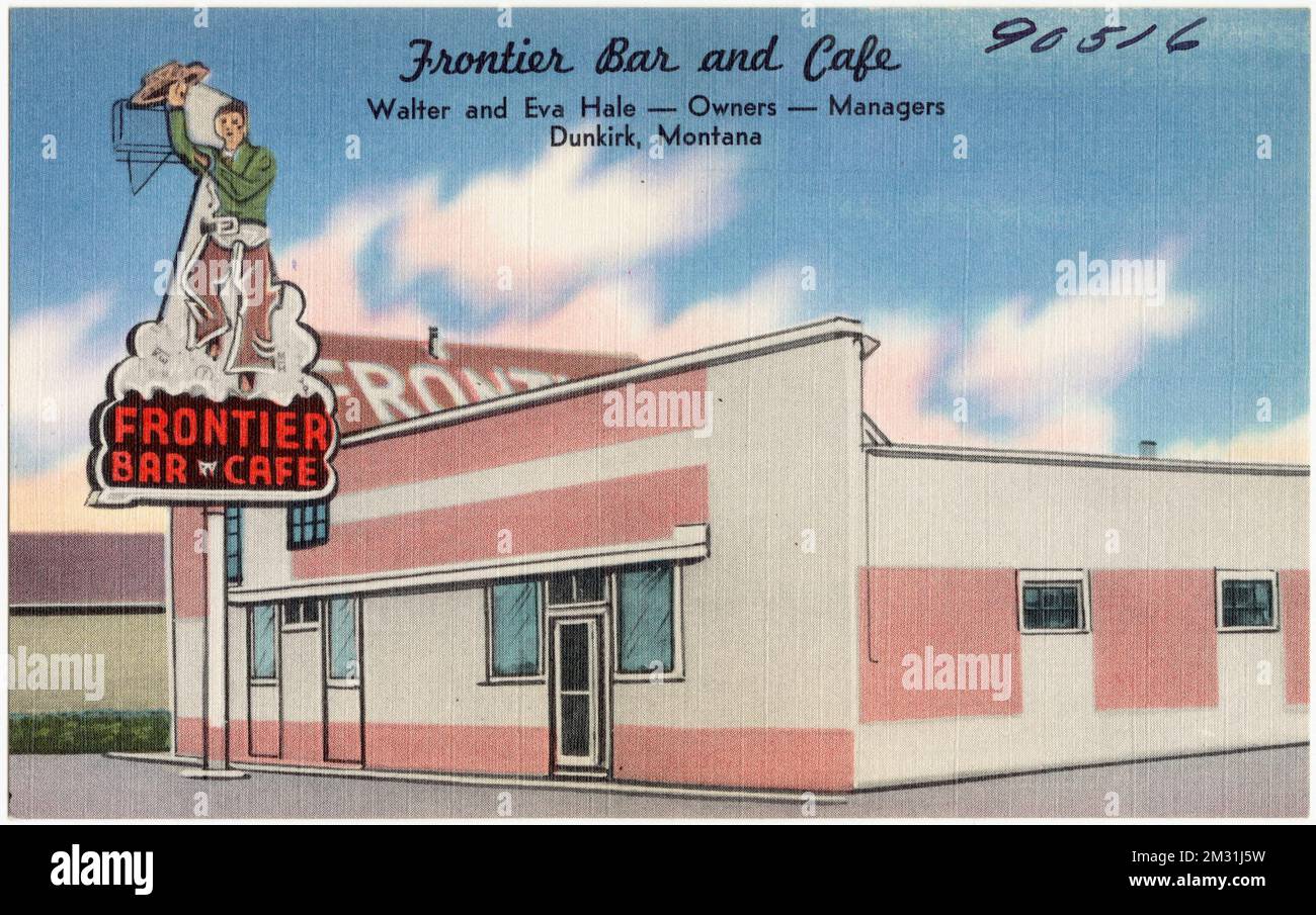 Frontier Bar and Café, Walter and Eva Hale -- Owner -- Managers ...