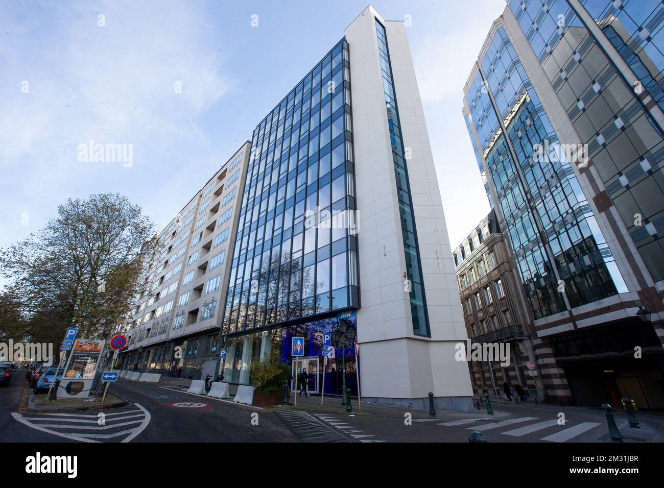 Illustration picture shows the headquarters of MR political party in ...