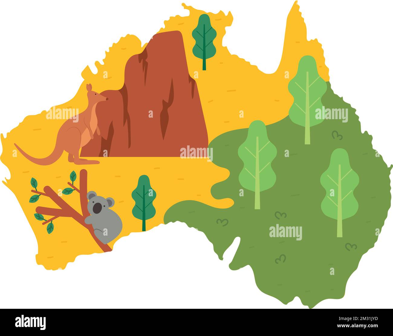 australia day, map Stock Vector Image & Art - Alamy