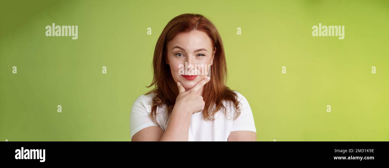 Hmm interesting choice. Intrigued cunning redhead middle-aged female ...