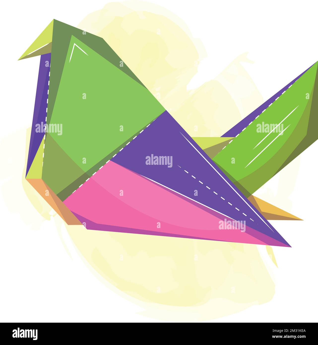 Parrot origami hi-res stock photography and images - Alamy