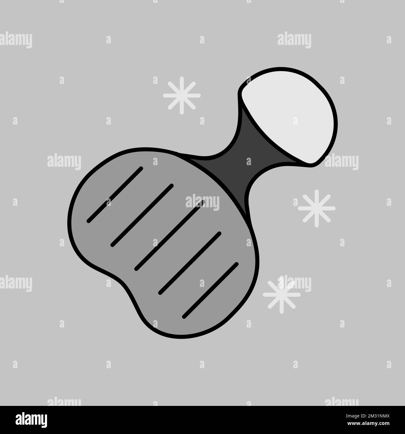 Plastic sled. Winter outdoor sports and leisure equipment vector ...