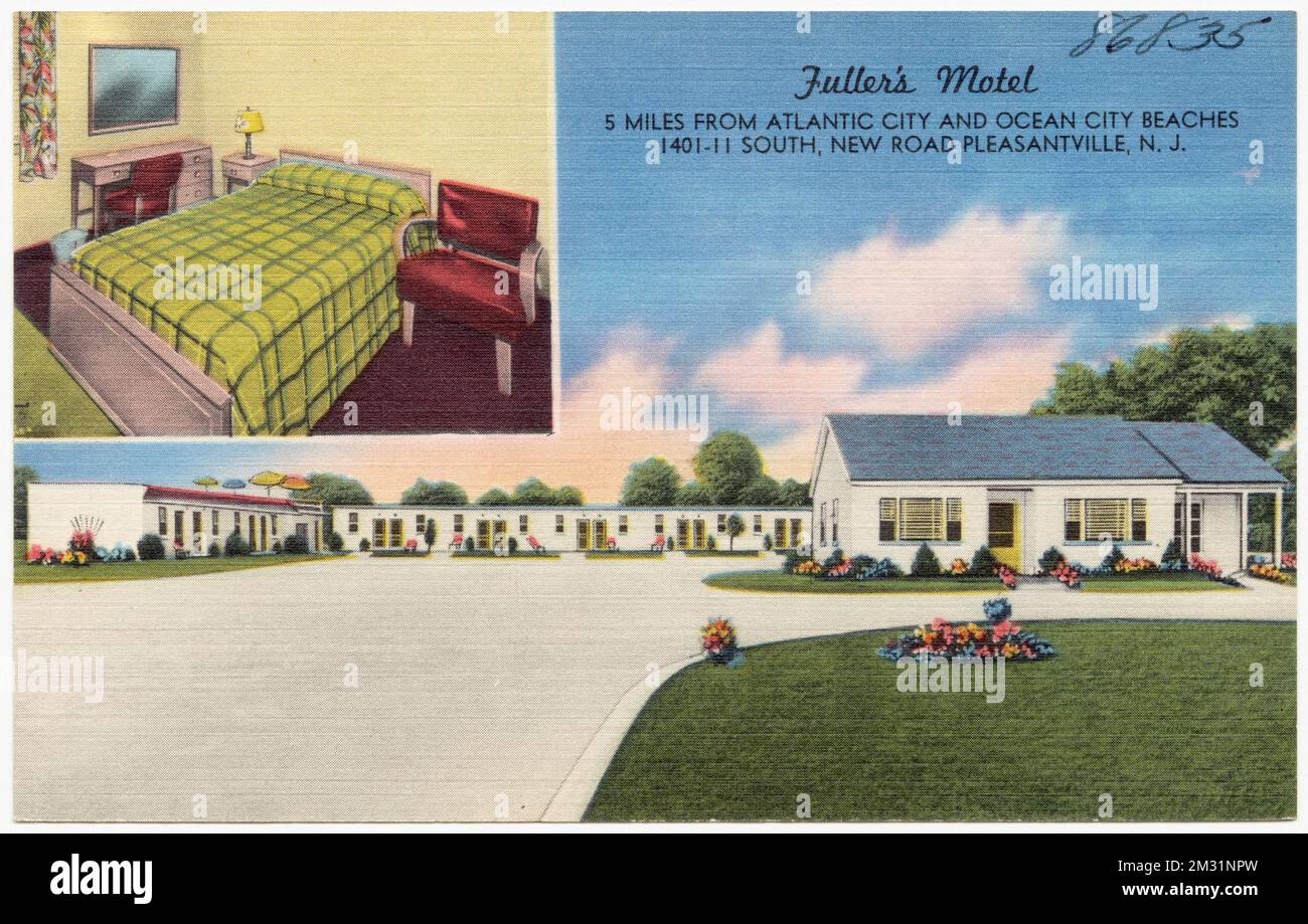 Fuller's Motel, 5 miles from Atlantic City and Ocean City beaches, 1401 ...