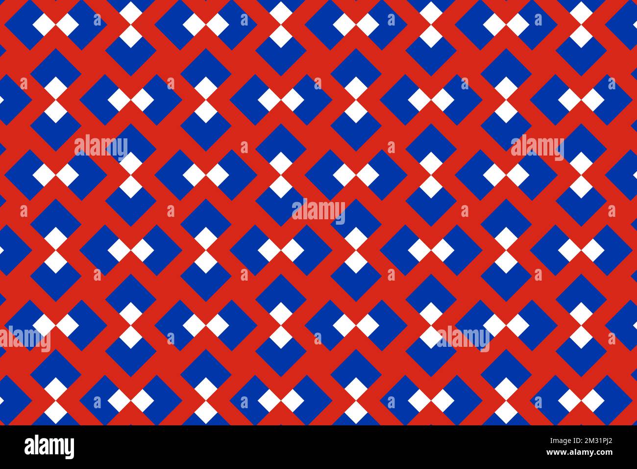 Geometric pattern in the colors of the national flag of Russia. The ...
