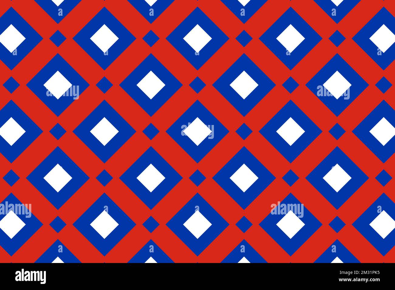 Geometric pattern in the colors of the national flag of Russia. The ...