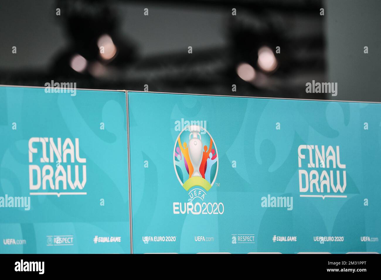 Illustration picture shows the UEFA Euro 2020 final tournament draw ...