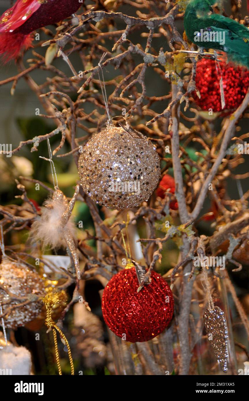 Copenhagen/Denmark/14 December 2022/ Various christmas items for to ...