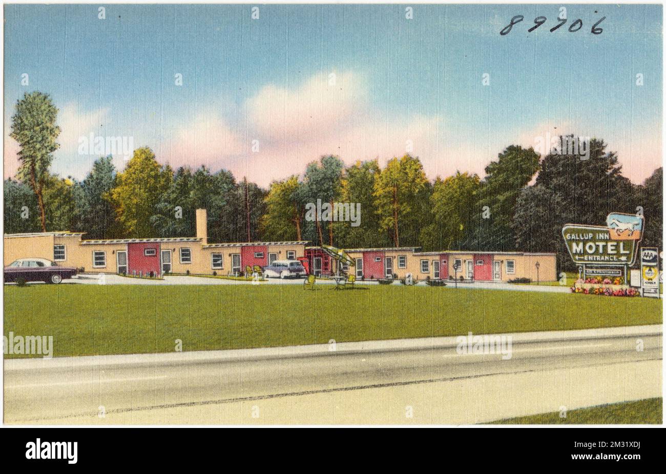 Gallup Inn Motel , Motels, Tichnor Brothers Collection, postcards of ...