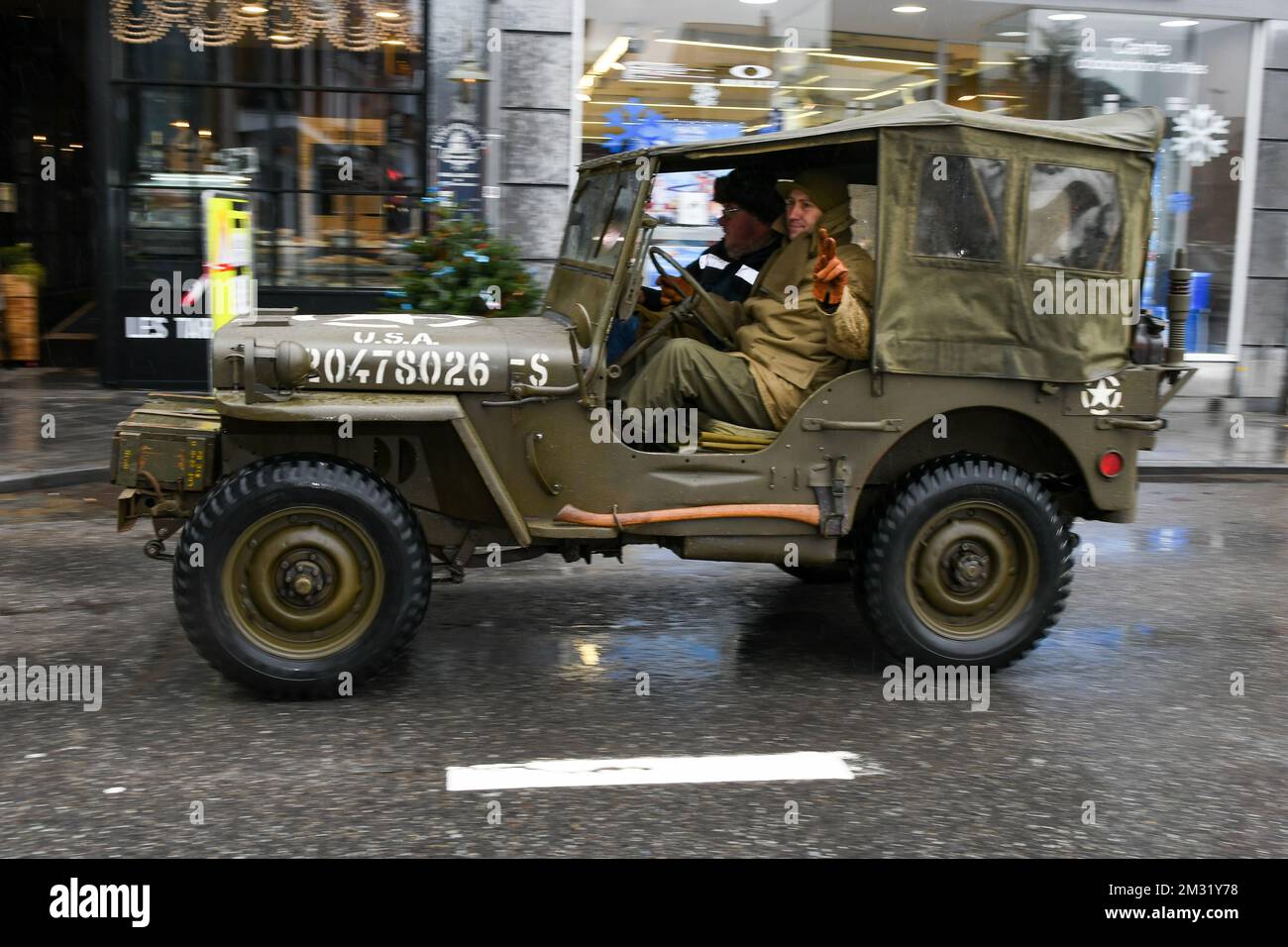 Illustration picture shows the commemoration of the 75th anniversary of ...