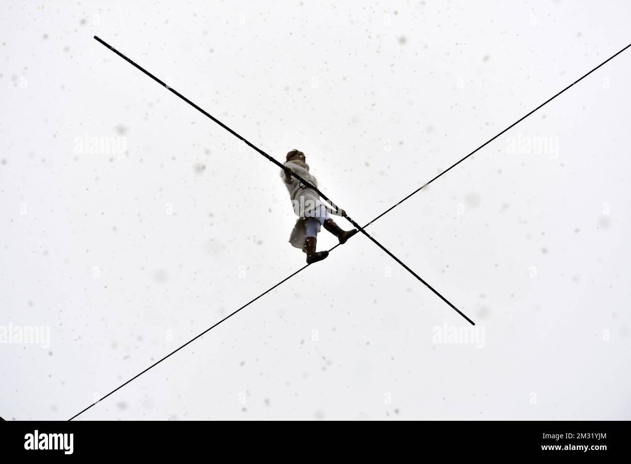 Illustration picture shows the commemoration of the 75th anniversary of ...