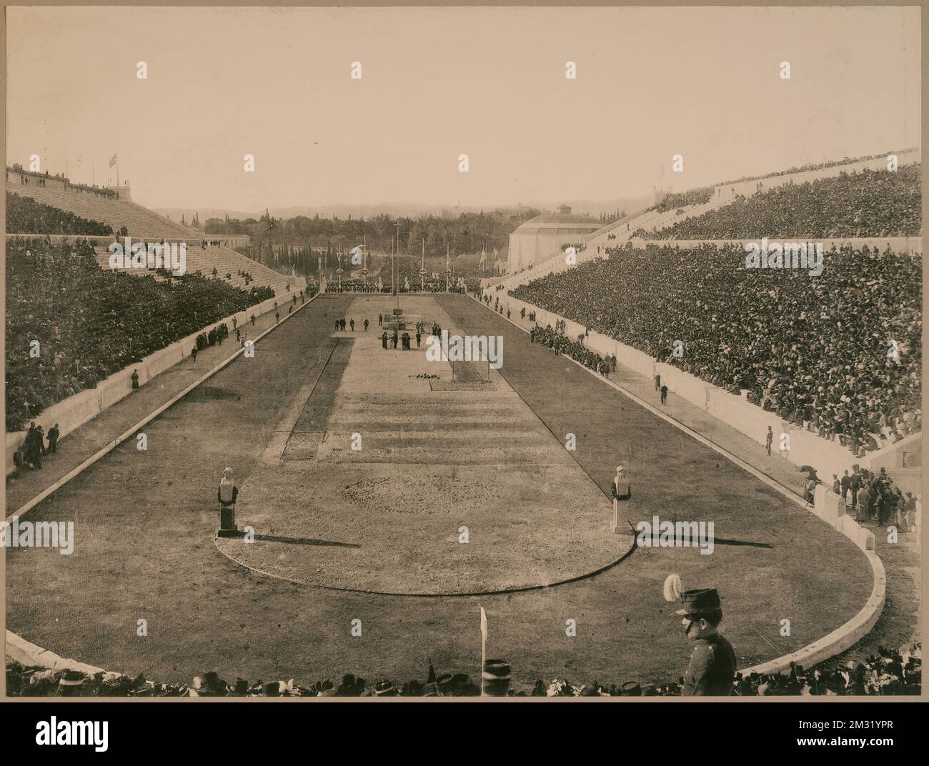 Games of the I Olympiad, Panathenaic Stadium, Athens, Greece , Stadiums ...