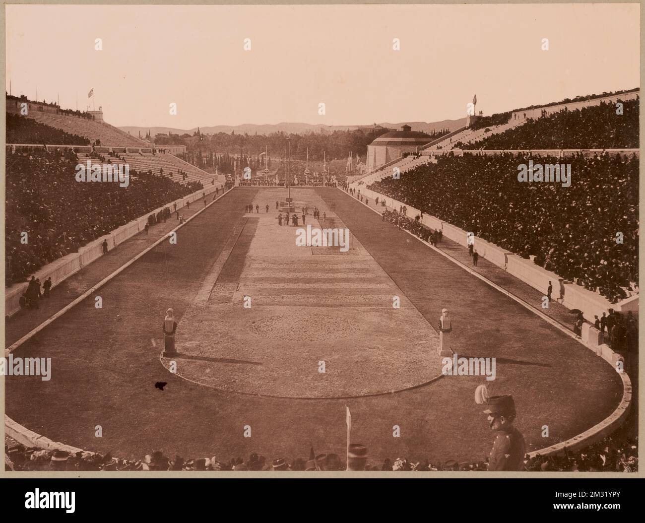 Games of the I Olympiad, Panathenaic Stadium, Athens, Greece , Stadiums ...