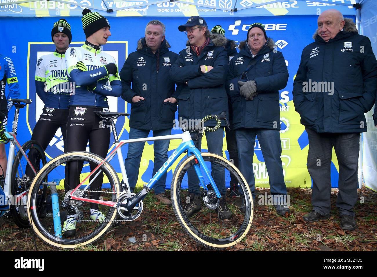 Tormans cyclo cross team hi-res stock photography and images - Alamy