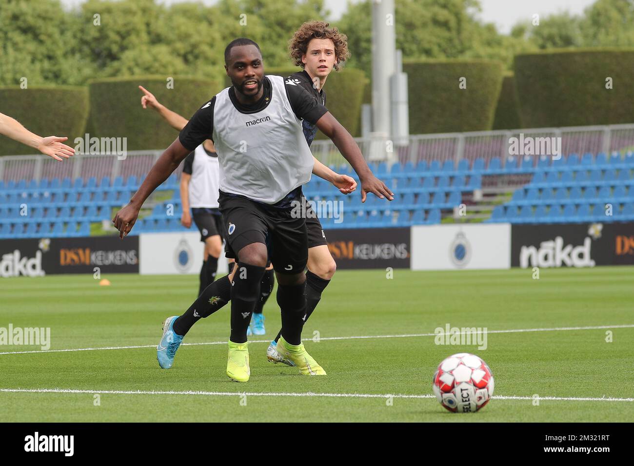 Club's Eder Balanta and Club's Maxim De Cuyper pictured during the ...