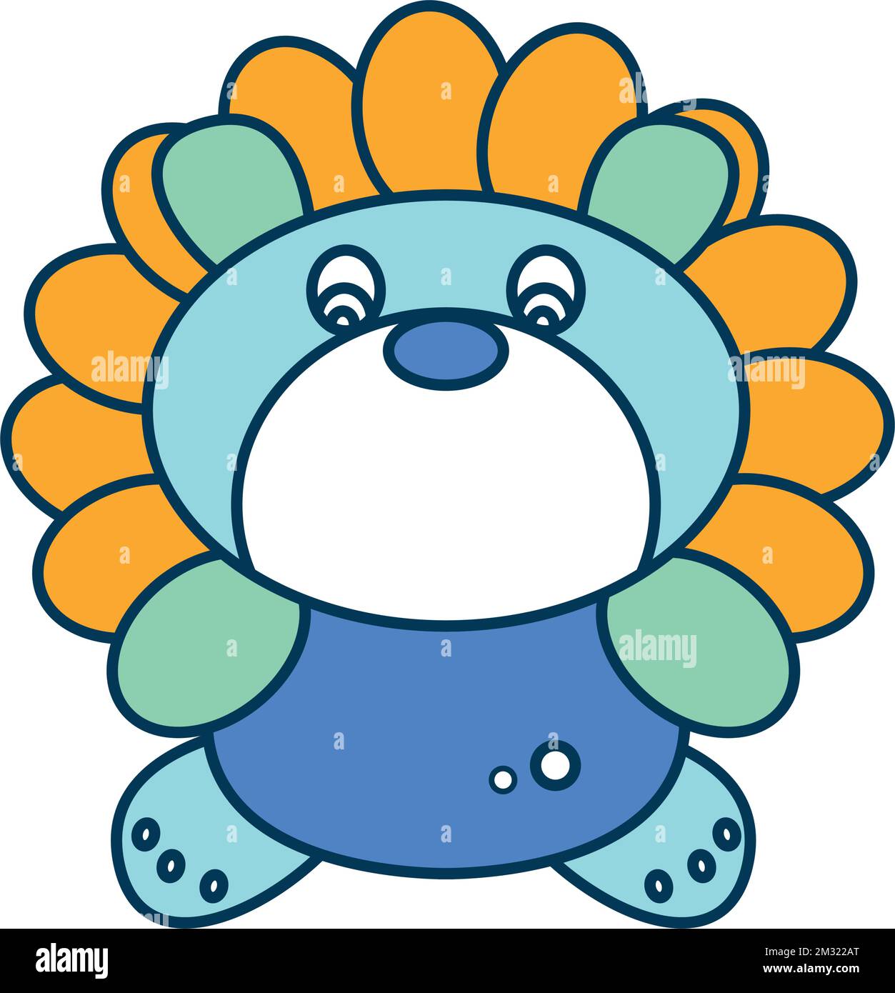 Fluffy doll Stock Vector Images - Alamy