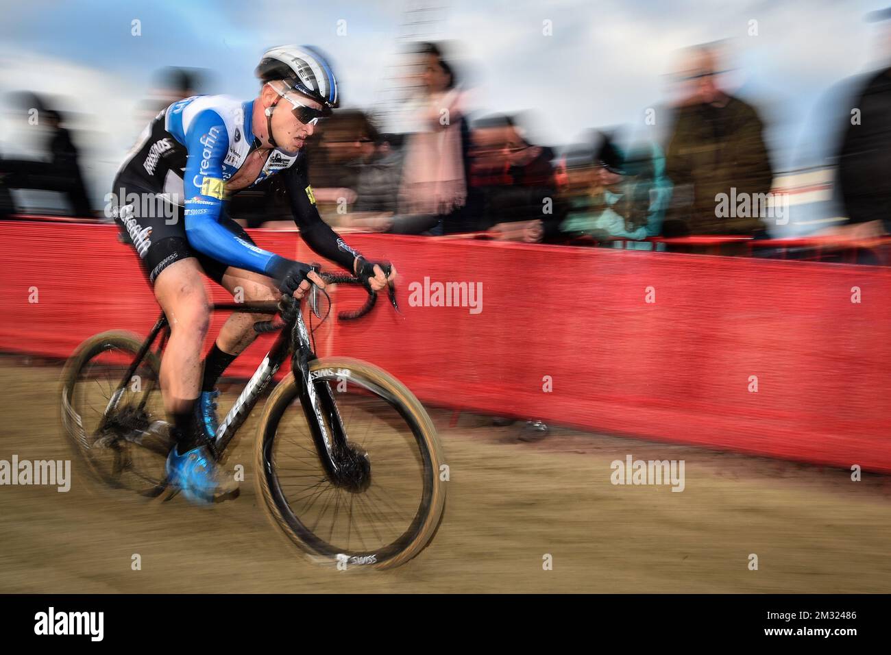 Belgian Tim Merlier pictured in action during the men's elite race of ...
