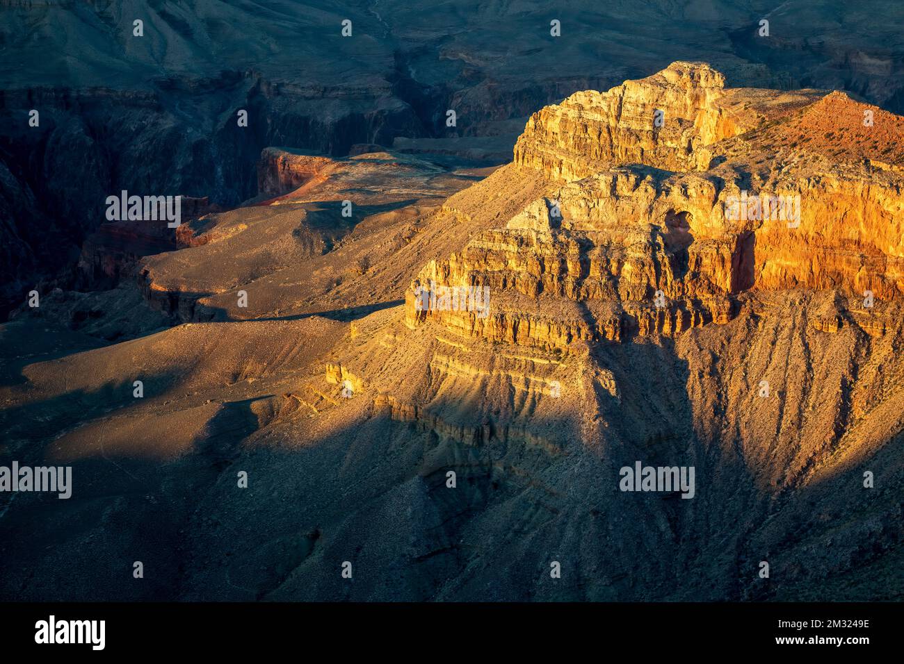 Canyon rock formations from near Yavapai Point, Grand Canyon National ...