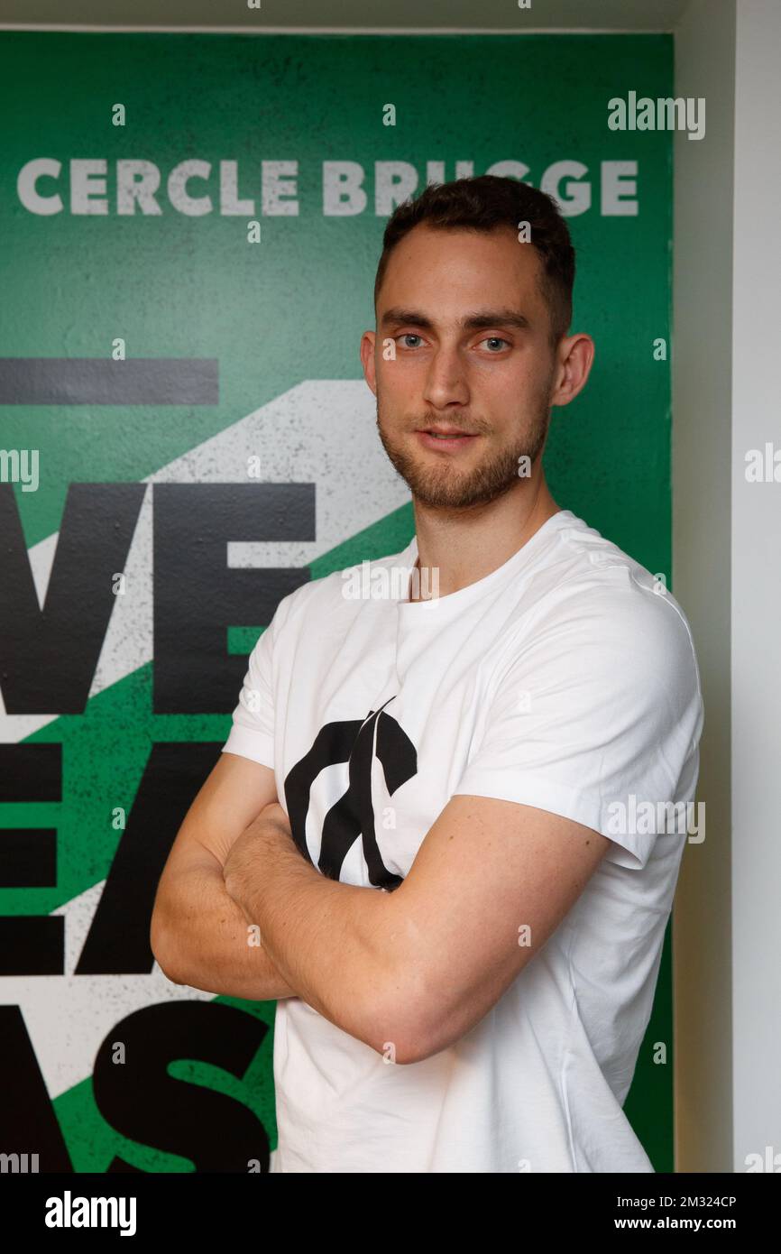 Cercle Brugge new player Marton Eppel pictured in marge of the new year ...