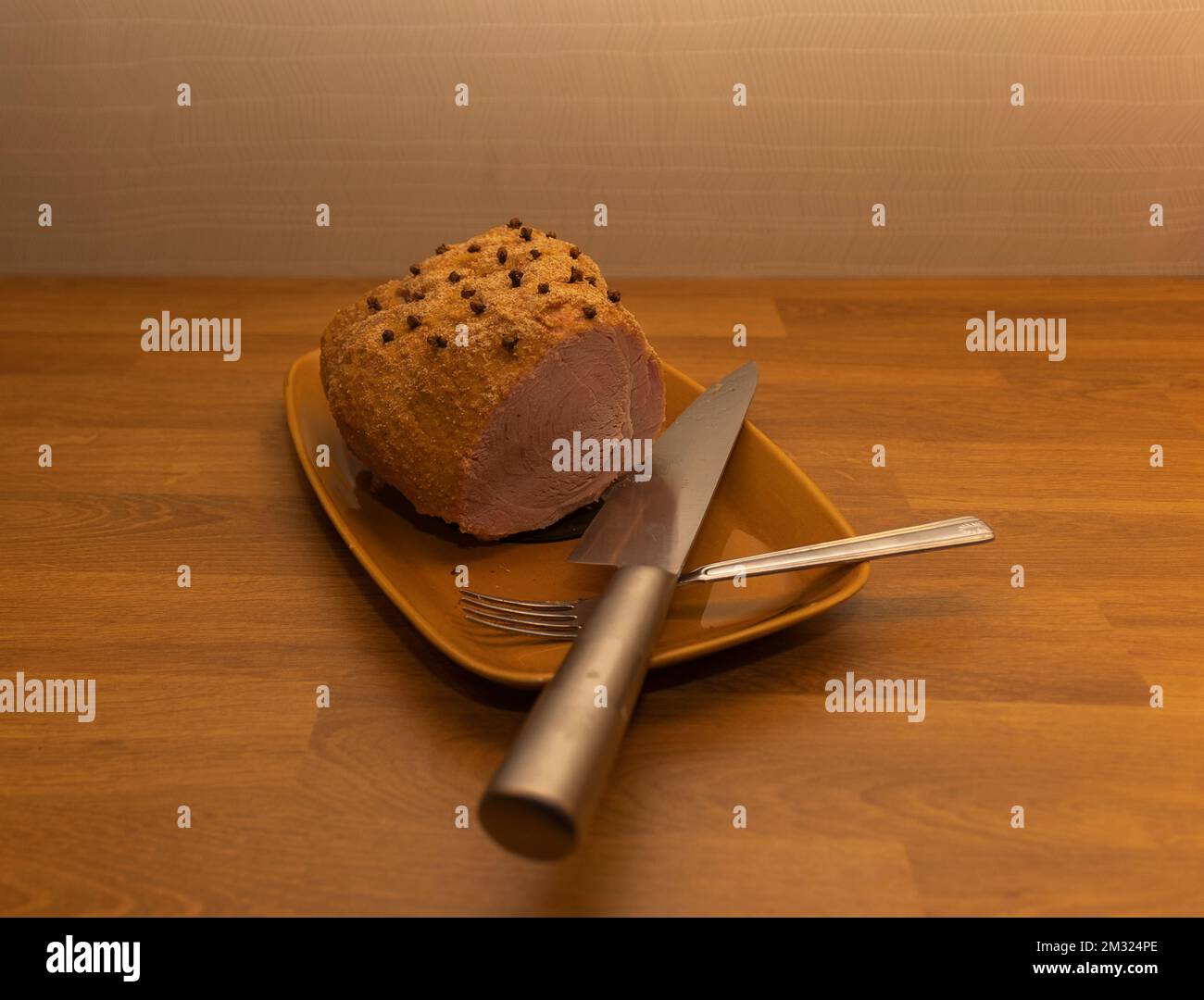 Christmas ham is a tradition in the Nordic countries Stock Photo - Alamy