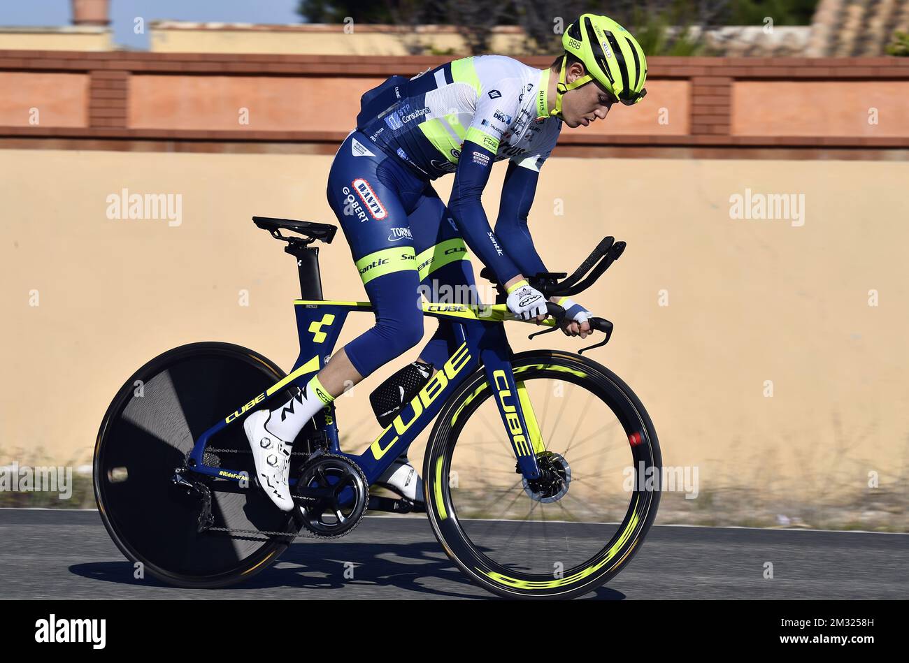 Italian Simone Petilli of Circus Wanty Gobert Cycling Team pictured ...