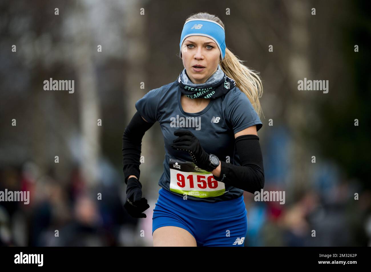 Anna Gosk pictured in action during the women's race at the fourth ...