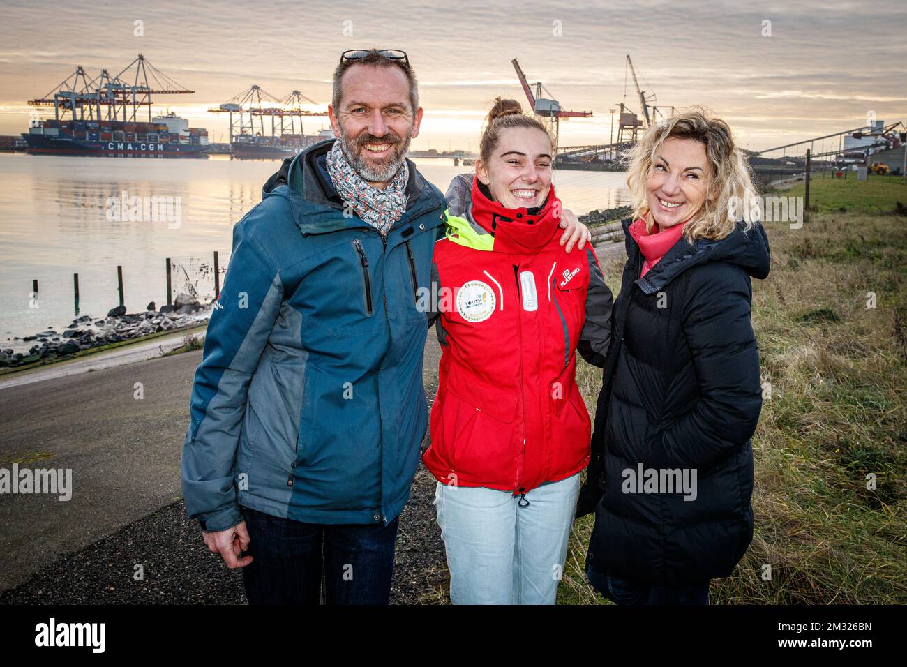 Jean-Christophe Charlier, Climate activists Adelaide Charlier and ...