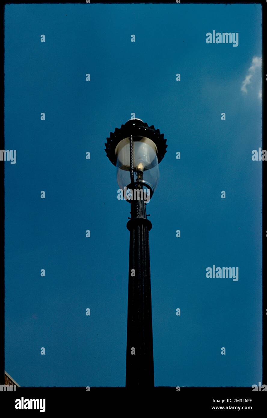 Gas street lamp, Gaslight Square, St. Louis, Missouri , Gas street ...