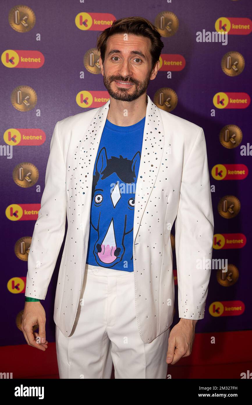 Actor Bill Barberis pictured during the 'Gala van de Gouden K's' award ...