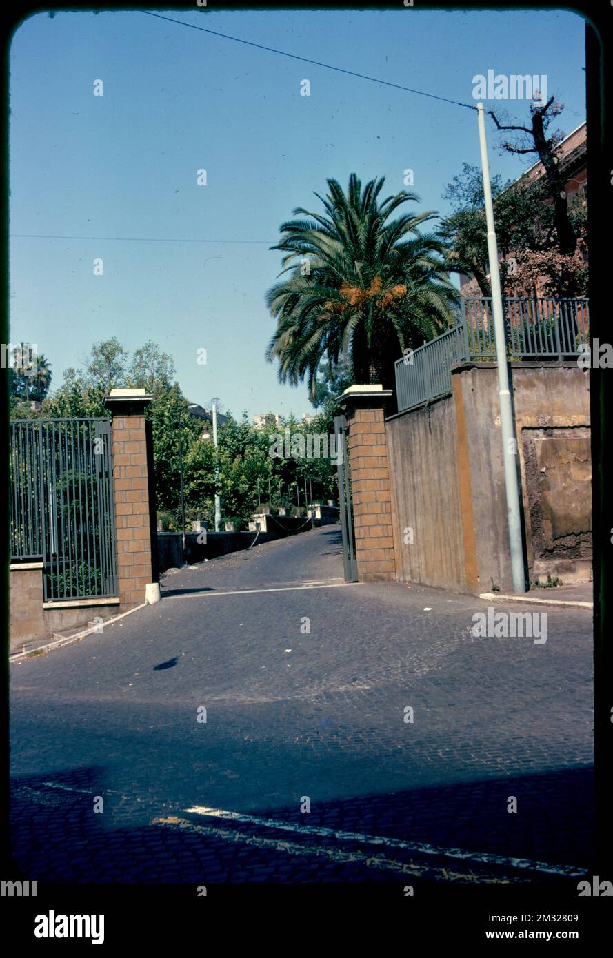Gate, Rome, Italy , Gates. Edmund L. Mitchell Collection Stock Photo ...