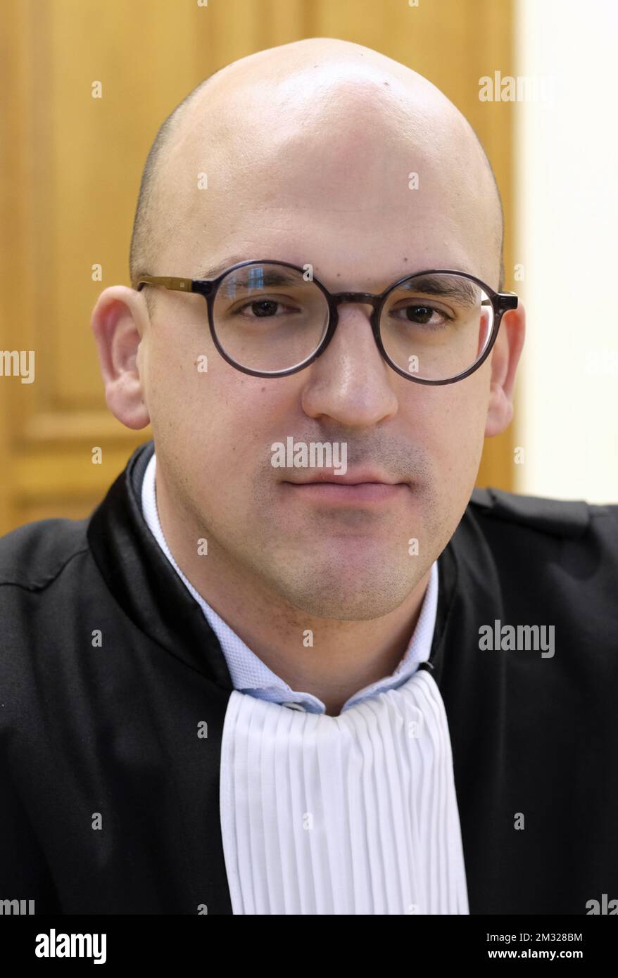 Lawyer Bart Verbelen, defending the accused, pictured during the jury ...