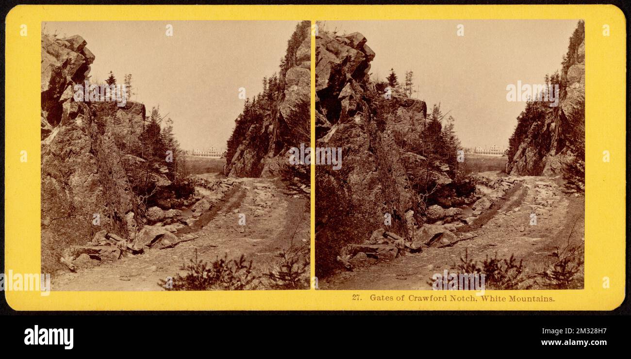 Gates of Crawford Notch, White Mountains , Mountains, Passes Landforms ...